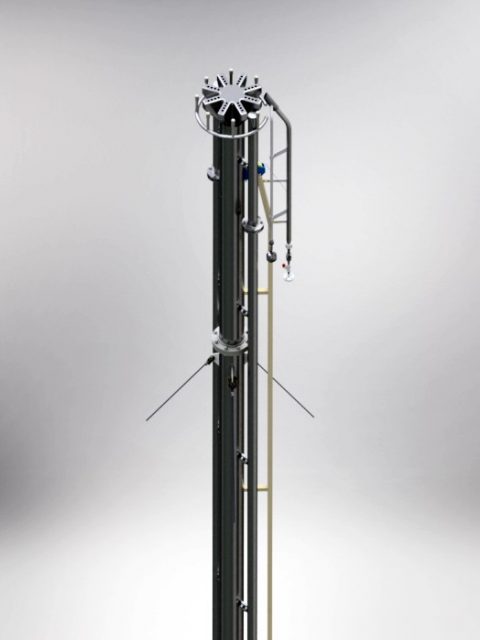 Standard Gas Assisted Smokeless Flare Systems