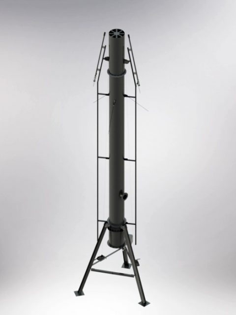 Elevated Flares Air Assist Smokeless Flares Environ Series