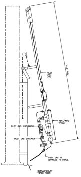 Ignition Systems DuraCore Retractable Electronic Flare Pilot