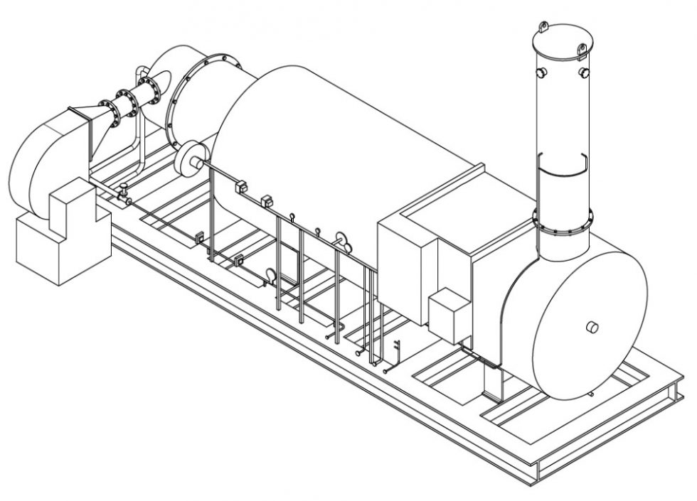 Enclosed Combustion Thermal Oxidizer System Ultra-EFX Series